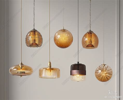 现代简约吊灯su模型下载【id 1123659077】 知末su模型网