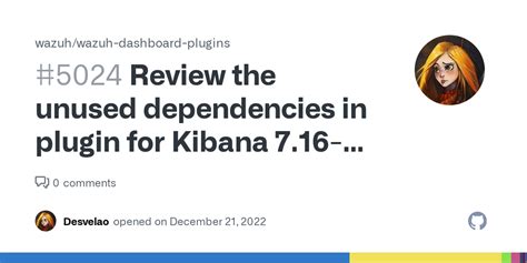 Review The Unused Dependencies In Plugin For Kibana 716 717 · Issue