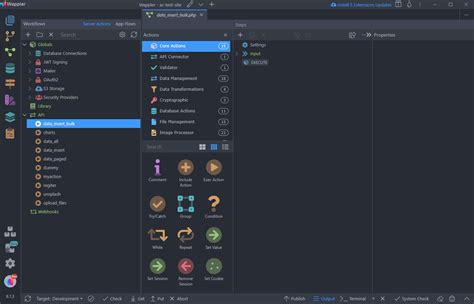 Bulk Insert Data In A Database Server Side Components Wappler Community