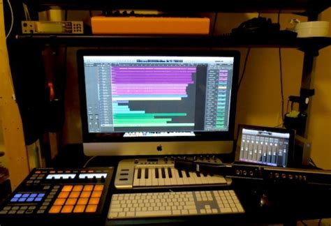 Mac Setups The Studio Of A Music Producer