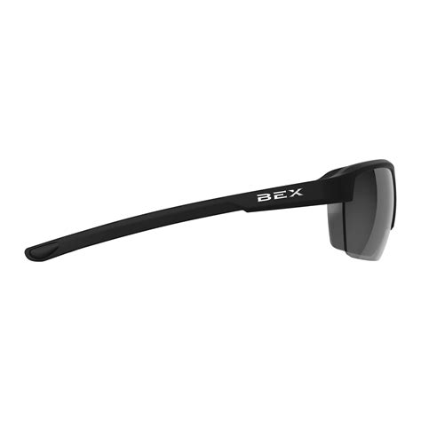 Óculos Bex Sunglasses Swivel Black Gray Silver Texas Indian