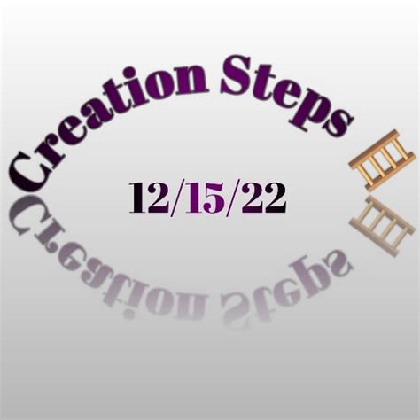 Creation Steps Youtube