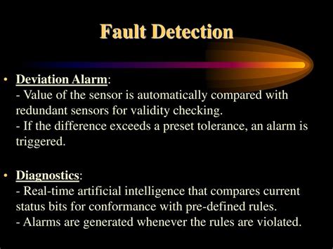 Fault Detection And Consequence Prevention In Real Time A View From The Industry Trenches Max O