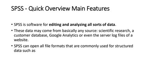 Solution Spss Software Studypool