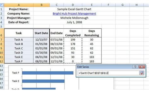Excel Create Gantt Chart From Pivot Table Mentar