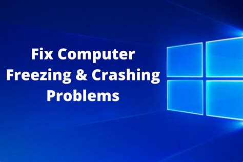 How To Fix Computer Freezing And Crashing Problems Let S Discuss Online