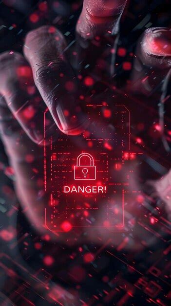 Premium Photo Locks Security System Of Communication Dangerously