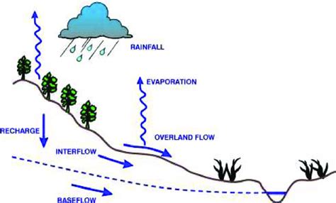 9 Schematic Of Processes In The Mike Hydronam Rainfall Runoff Model