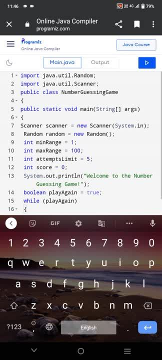 Joshica Andrews On Linkedin Codsoft Javaprogramming