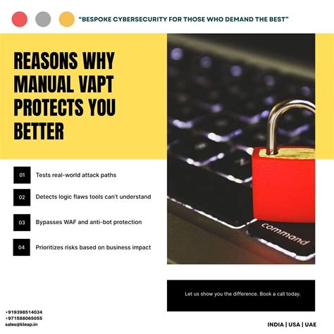 Reasons Why Manual Vapt Protects You Better Kleap Technologies