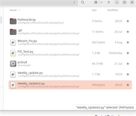 Python Script In LO Not Showing In Python Library English Ask
