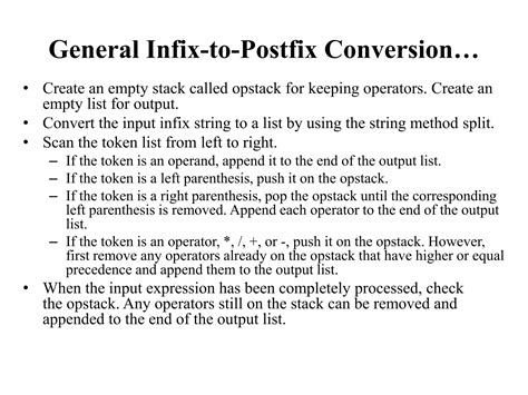 Prefix And Postfix Presentation For Dsa Pptx