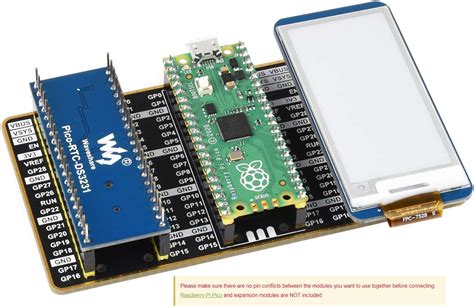 Buy Dual GPIO Expander For Raspberry Pi Pico Microcontroller Board Two Sets Of Standard