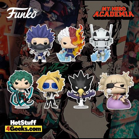 NEW My Hero Academia MHA Funko Pops Wave 2023 Get Ready