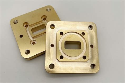 Waveguide Flange Custom Cnc Machining For Precision
