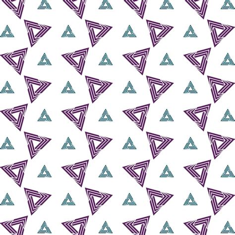 Premium Vector Triangle Smooth Trendy Multicolor Repeating Pattern Vector Illustration