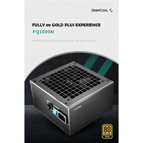 DEEPCOOL PQ750 850 1000M POWER SUPPLY [ GREAT FOR MINING ] | Shopee ...