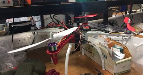 Drone With Sensor Array