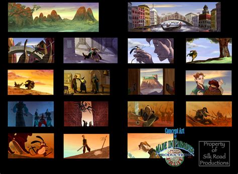 color scripting sequencing and comics on behance