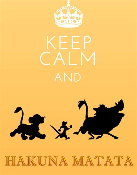 Hakuna Matata Quotes Quotesgram