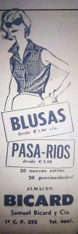 Anuncios Publicitarios De Moda El Salvador 1960 El Target