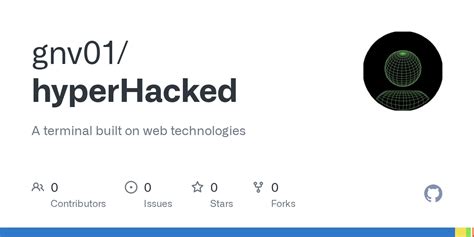 Github Gnv01hyperhacked A Terminal Built On Web Technologies