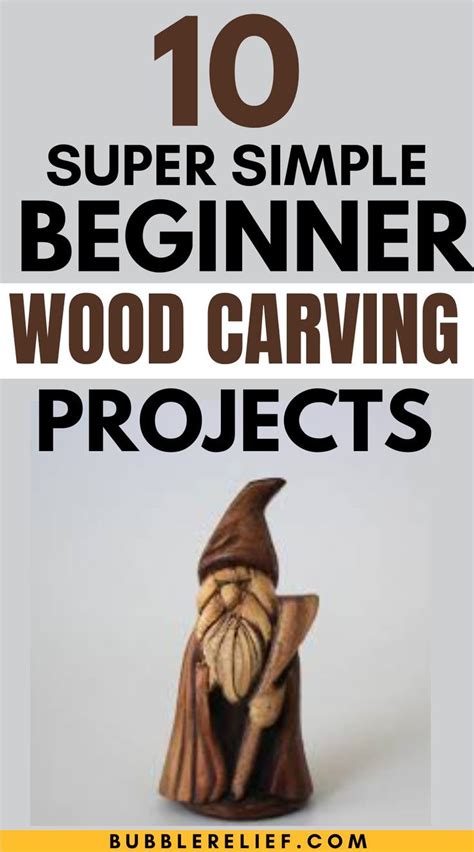 10 Simple Beginner Wood Carving Projects Anyone Can Carve Artofit