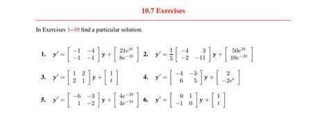 Solved This Is A Variation Of Parameters Differential