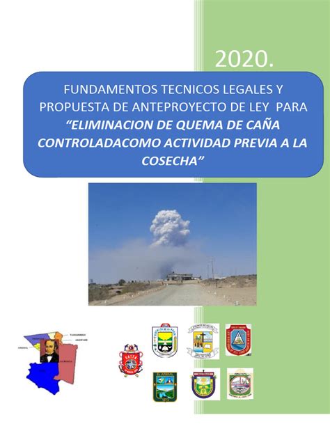 Proyecto De Ley Reduccion Progresiva De La Quema De Caña Descargar