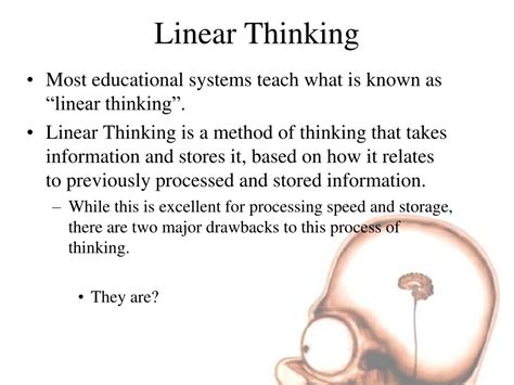 What Is A Linear Thinker At Marcia Chester Blog