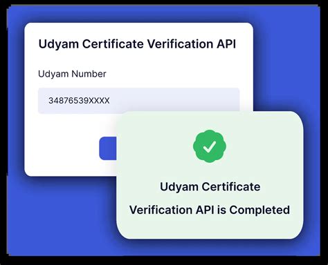 Udyam Certificate Verification Api Surepass