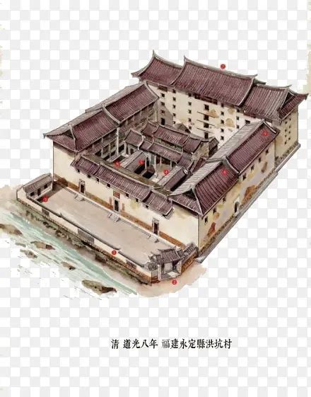 福建永定县洪坑村png图片素材下载 图片编号ylvpzawb 免抠素材网