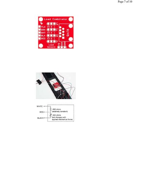 Load Cell Amp Hx711 Breakout Hookup Guide Datasheet By Sparkfun
