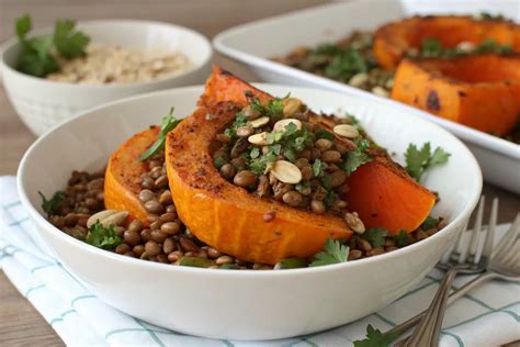 Best Roasted Squash Lentil Bowl Healthy Comfort Food