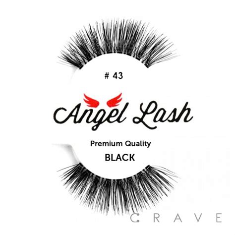 Angel Lash 43 Black False Eyelashes