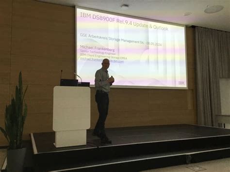 Walter Auerochs On Linkedin Gsessmsd2024 Gsessmsd Ibm Ibm Ibm Ibmz Storage