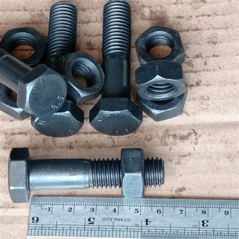 Baut Hexagon M X Baut Baja Htb M X Baut Baja M X Hitam Baut M X Baja