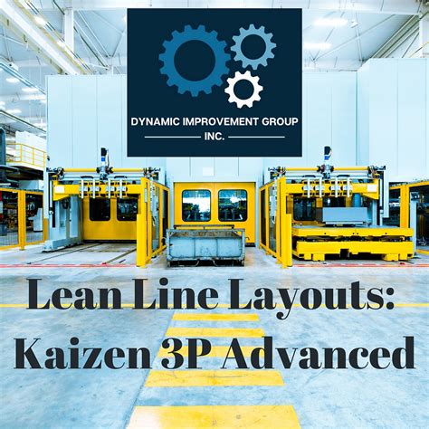Lean Line Layouts Kaizen 3p Advanced