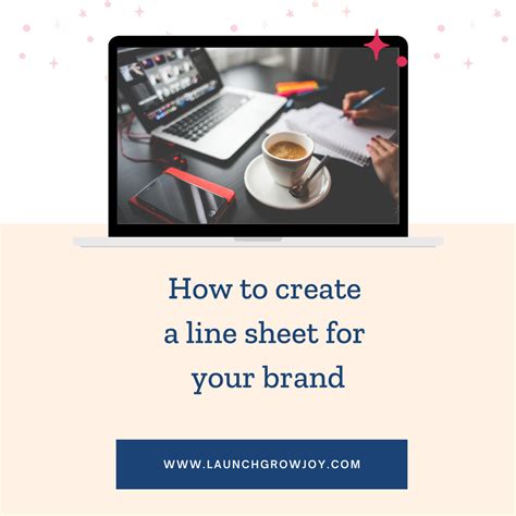 What Is A Line Sheet And How You Can Use It To Increase Sales