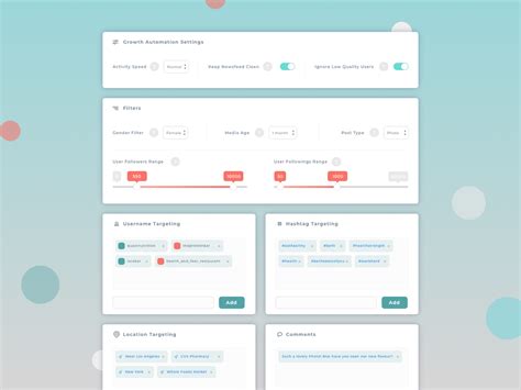dashboard filters by helen zarembo 🇺🇦 on dribbble