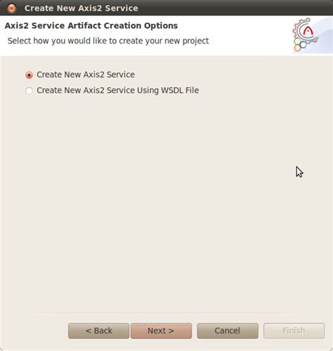 Apache Axis2 Integration With Eclipse