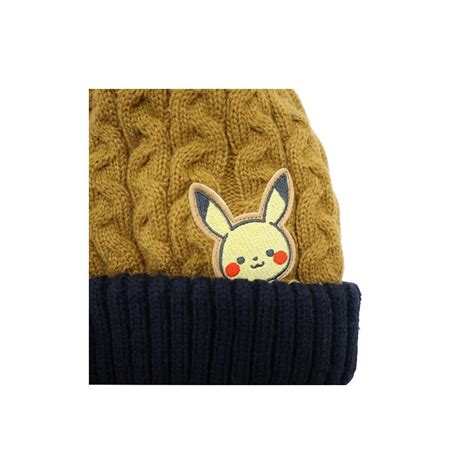 Knit Hat Pikachu 52cm Pokémon Monpoké Meccha Japan