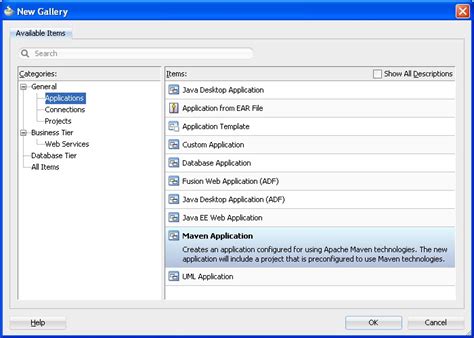 JDeveloper Maven Integration