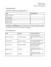 Effective Time Management Strategies For Babes Course Hero