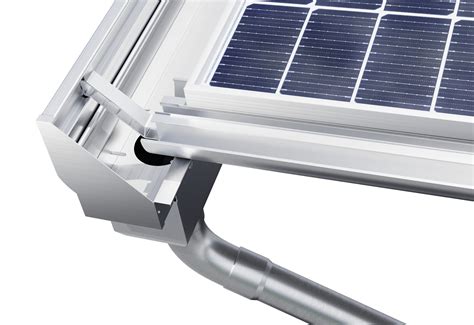 Solar Carport Add On Bay Spg5 A Incl 12 Solar Modules And Rain Gutter
