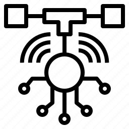 Blockchain Data Network Node Icon Download On Iconfinder