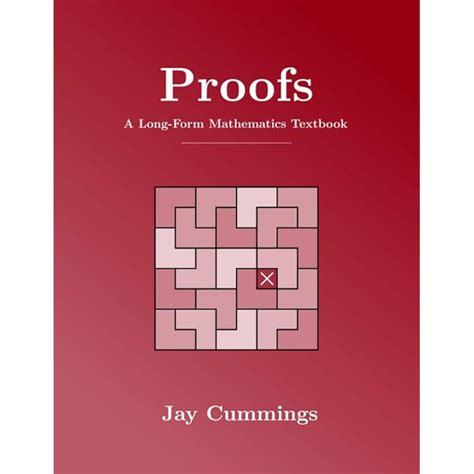 Proofs A Long Form Mathematics Textbook Medical Book Store Uae