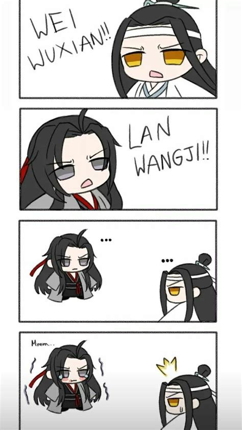 Wei Wuxian X Lan Zhan Cute In 2022 Wangxian 18 Black Cat Anime Fun Facts Mind Blown
