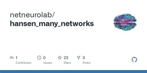 github netneurolab hansen many networks