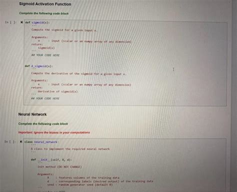 Solved Sigmoid Activation Function The Sigmoid Activation Chegg